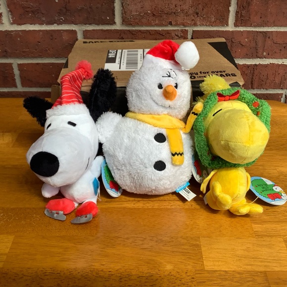 Bark Box | Dog | Nwt Bark Box Peanuts Snoopy Collection Set Of 3 | Poshmark